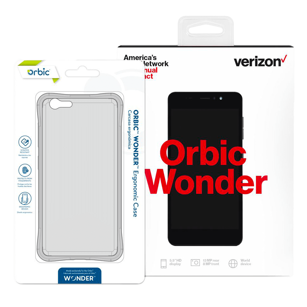 Wonder Verizon Prepaid Ergonomic Case | Orbic